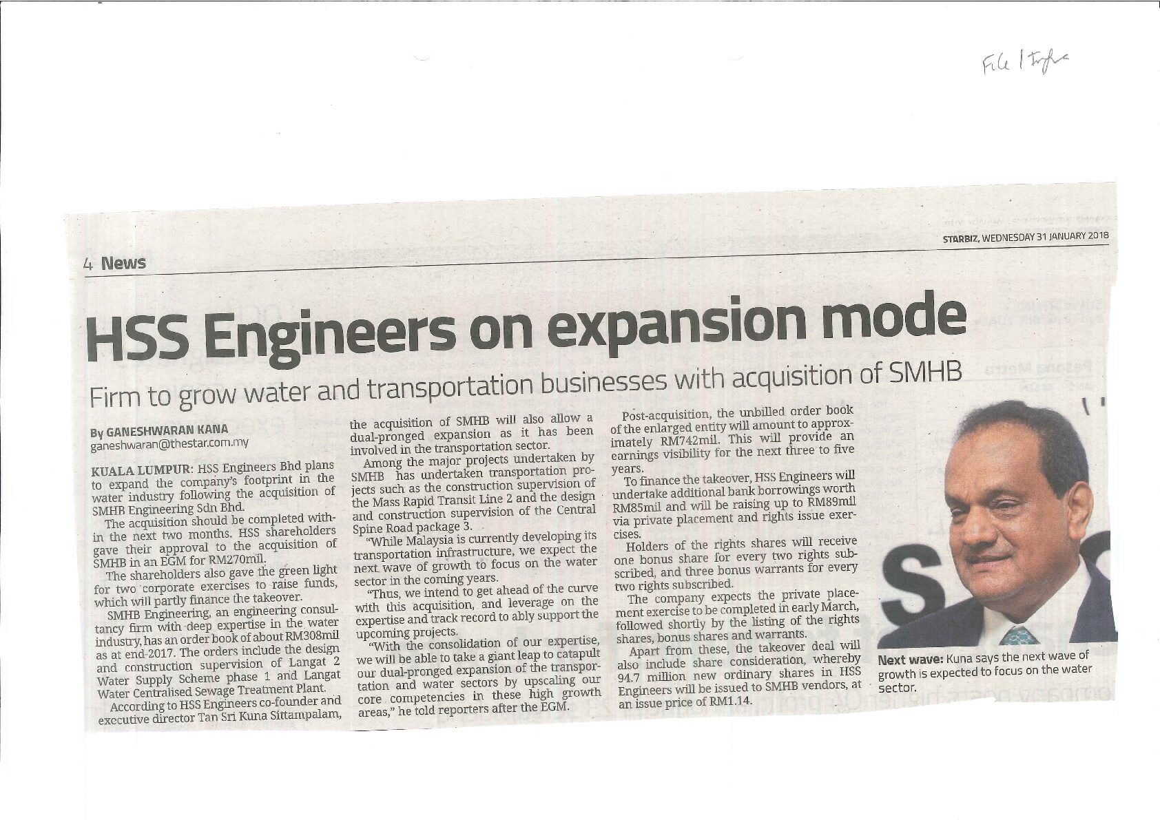 News – SMHB Corporate Website